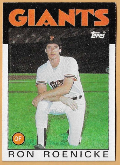 1986 Topps - #63 Ron Roenicke for sale online | eBay