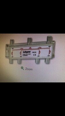 LABGEAR FBS126 6 WAY DIGITAL TV AERIAL SPLITTER WITH POWER PASS ...