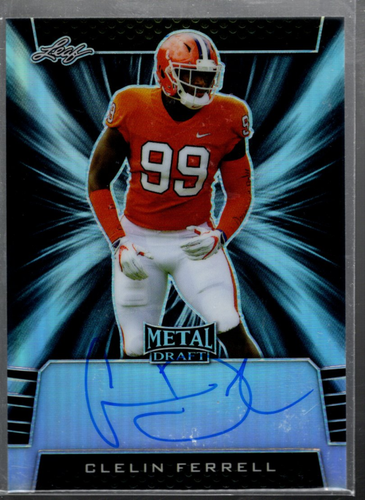 B3103 - 2019 Leaf Metal Draft Prismatic Black #BACF1 Clelin Ferrell ...