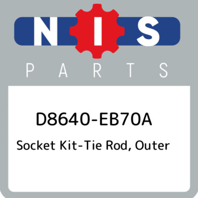 D8640-EB70A Nissan Socket kit-tie rod, outer D8640EB70A, New Genuine ...