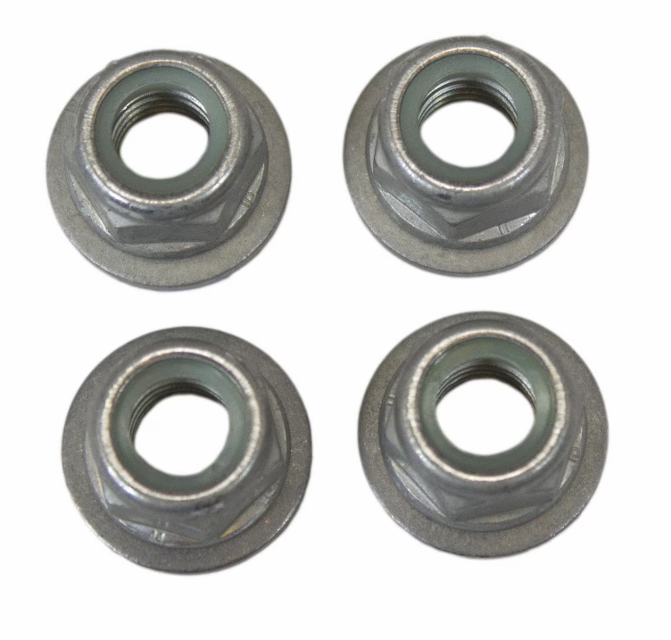 4 PACK Ford Hex Head Nut And Washer. Engine Mount Stud - M12 X 1.75 ...