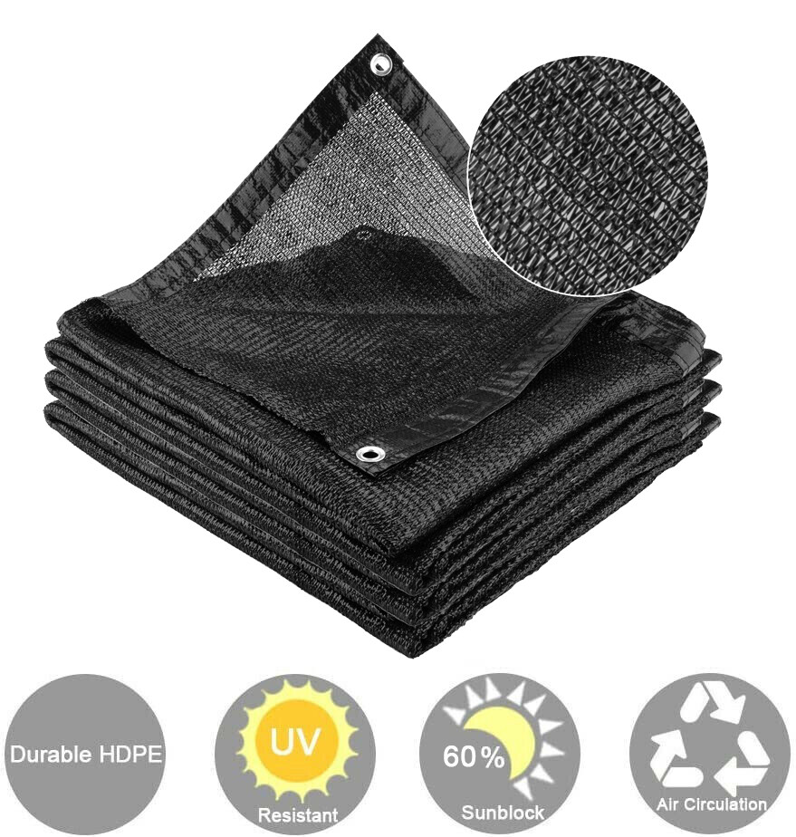 Shade Cloth Outdoor Greenhouse Sun Block Fabric Garden Pergola Patio ...