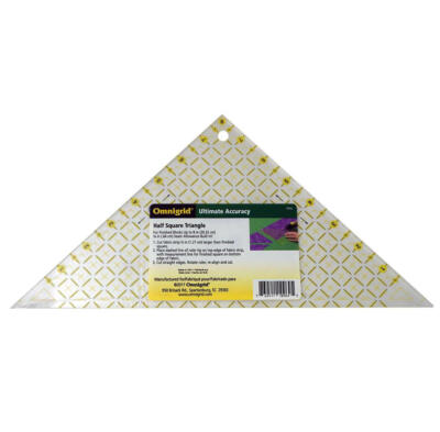 Omnigrid Right Triangle 45 Degree Up To 8in Square Ruler | eBay