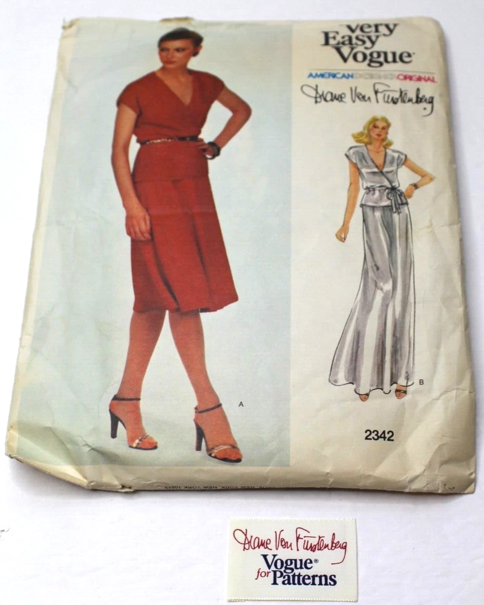 Diane Von Furstenberg Sewing Patterns
