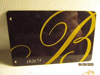 Bellagio Casino-Club Bellagio Players Card Las Vegas- see pics -nice | eBay