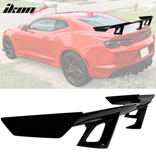 Fit 16-23 Chevy Camaro ZL1 1LE Style Rear Trunk Spoiler Wing Lip ABS ...