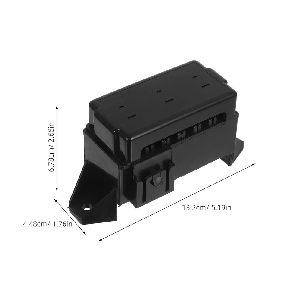 1PC Car Fuse Wire Box Double Row Fuse Box Refitting Fuse Base Auto ...