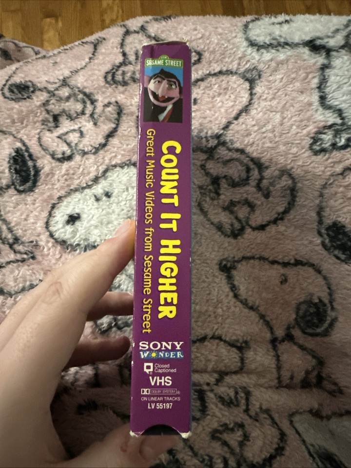Sesame Street Count It Higher VHS Tape 1999 Great Music Videos From ...