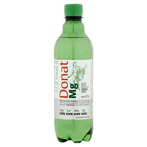 Natural Magnesium Mineral Water - 500 mg Magnesium in 500 ml - Donat MG ...