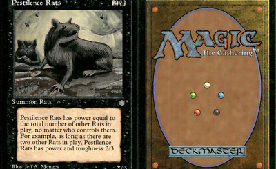 Magic the Gathering -MTG-Pestilence Rats LP | eBay