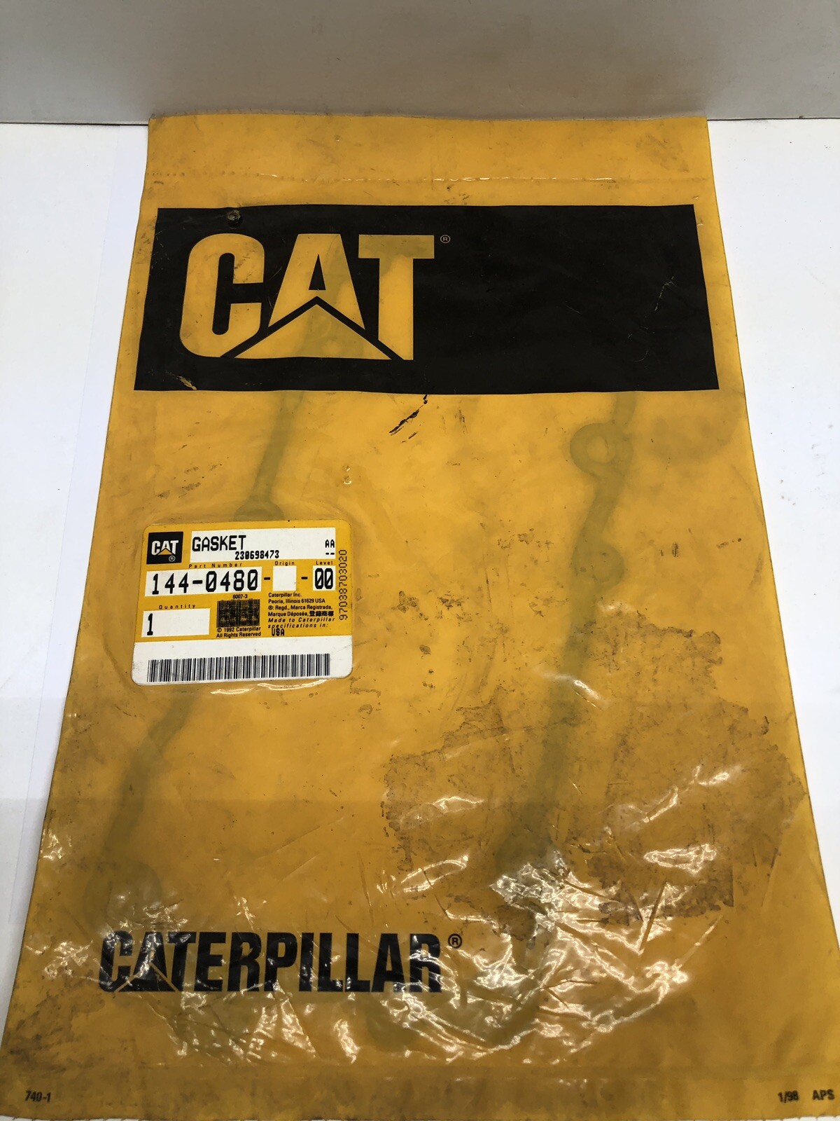 Caterpillar (Cat) 144-0480 or 1440480 Gasket | eBay