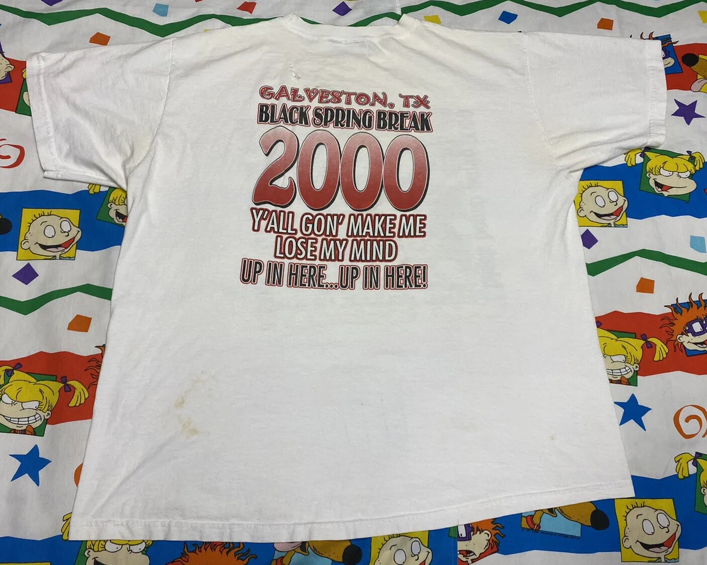 Vintage 2000 Black Spring Break Beach Party Jay Z Puf… - Gem