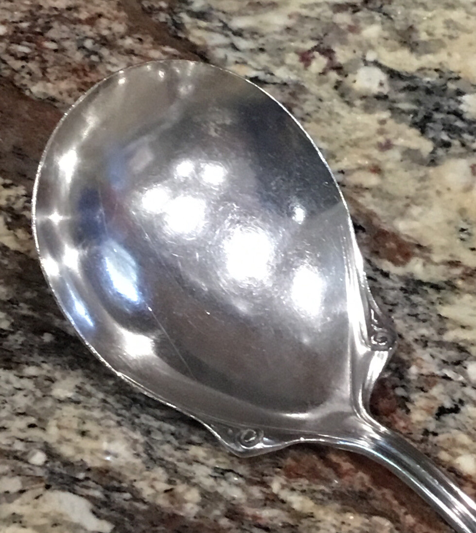 WM A ROGERS ABINGTON SXR 1910 SERVING SPOON EX NO MONO NO PITTING 8 3/4 ...