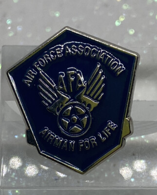 AFA Air Force Association Lapel Pin - Airman for Life | eBay