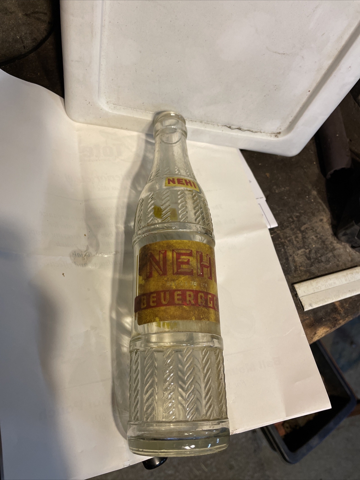 vintage nehi soda bottle | eBay