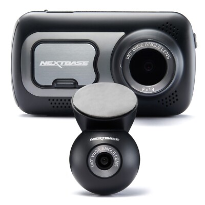 Nextbase 522GW Front & Rear Dash Cam Full 1440p/30fps Quad HD Recording ...