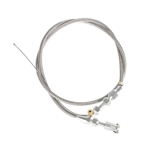 36inch Throttle Gas Cable Kit Swap Fuel Line Kit for Chevy LS1 Engine ...