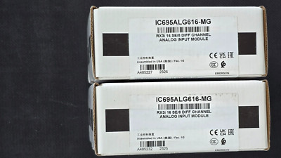 New Ge / EMERSON PLC A/I module IC695ALG616-MG | eBay