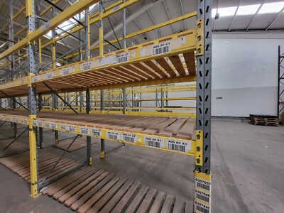 Pallet Racking 3m High X 1100mm Deep X 2400mm Long Bays. 5 Bays in a ...