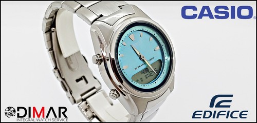 VINTAGE CASIO EDIFICE EFA-109. QW.2747.TELEMEMO. ILLUMINATOR. WR.100 ...