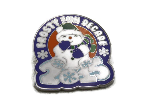 2015 Frosty Fun Decade Pin Snowman & Silver Tone | eBay