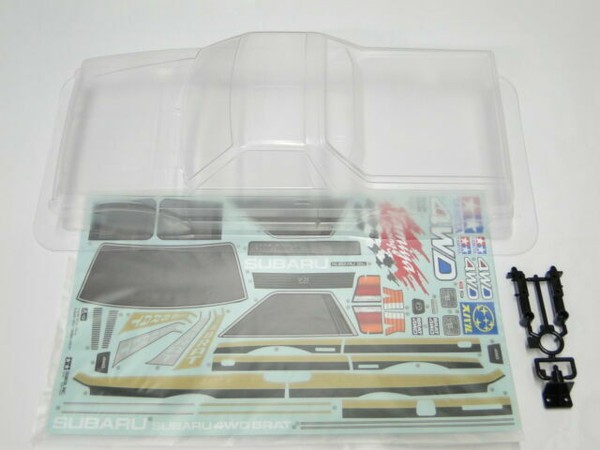 Tamiya Subaru Brat Body Clear With Decals Tb8c for sale online | eBay