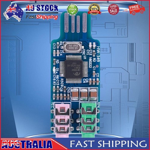 CM108 USB Drive Free Sound Card Convenient Sound Card Module USB Audio ...