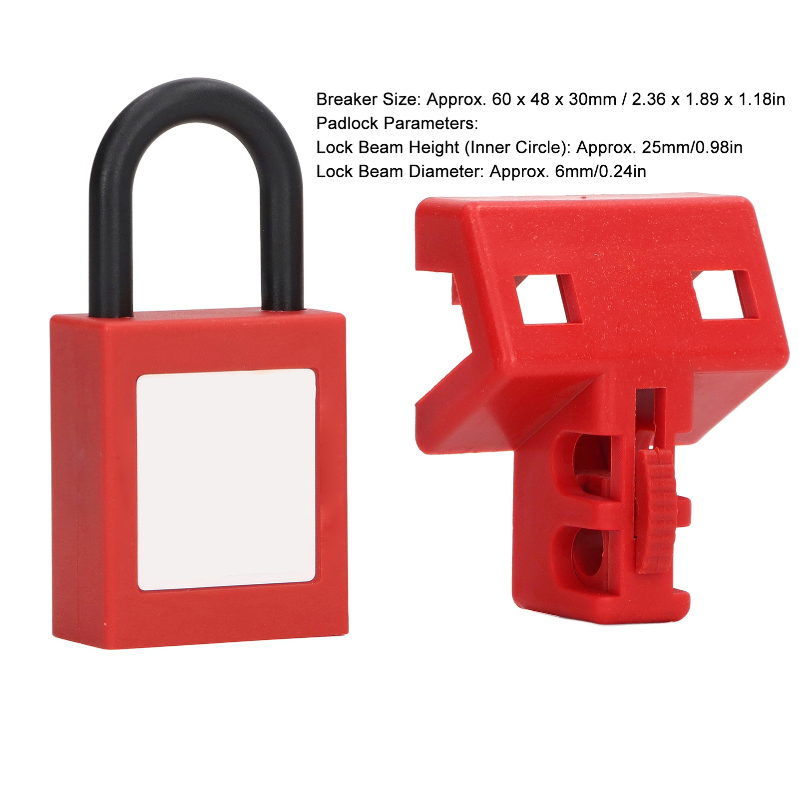 Circuit Breaker Lockout Double Pole Tagout Breaker Lock Device With ...
