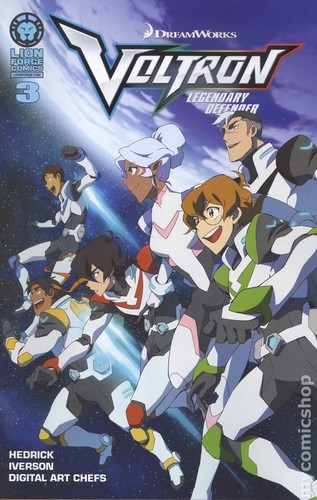 Voltron Legendary Defender #3 FN 2016 Stock Image | eBay