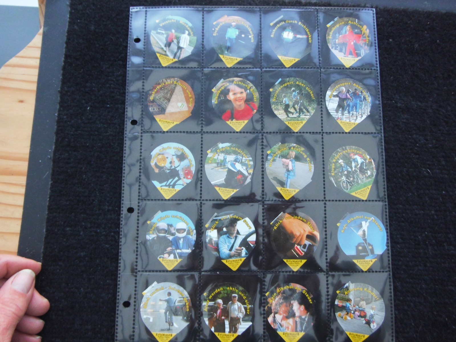 ONE COMPLETE SET OF 20 CREAMER POT LIDS SAFETY | eBay UK