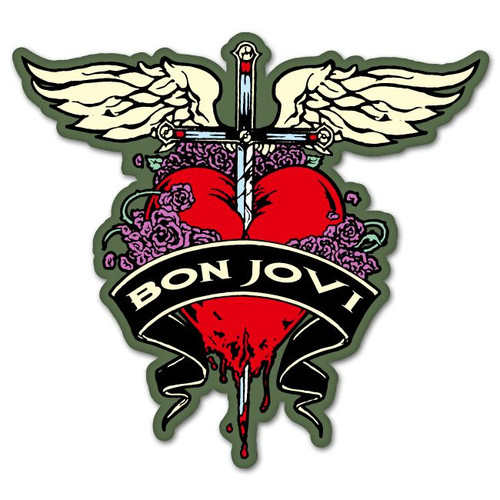 Bon Jovi rock Vynil Car Sticker Decal - Select Size | eBay