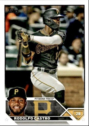 2023 Topps Baseball Cards Rodolfo Castro Pittsburgh Pirates #484 | eBay