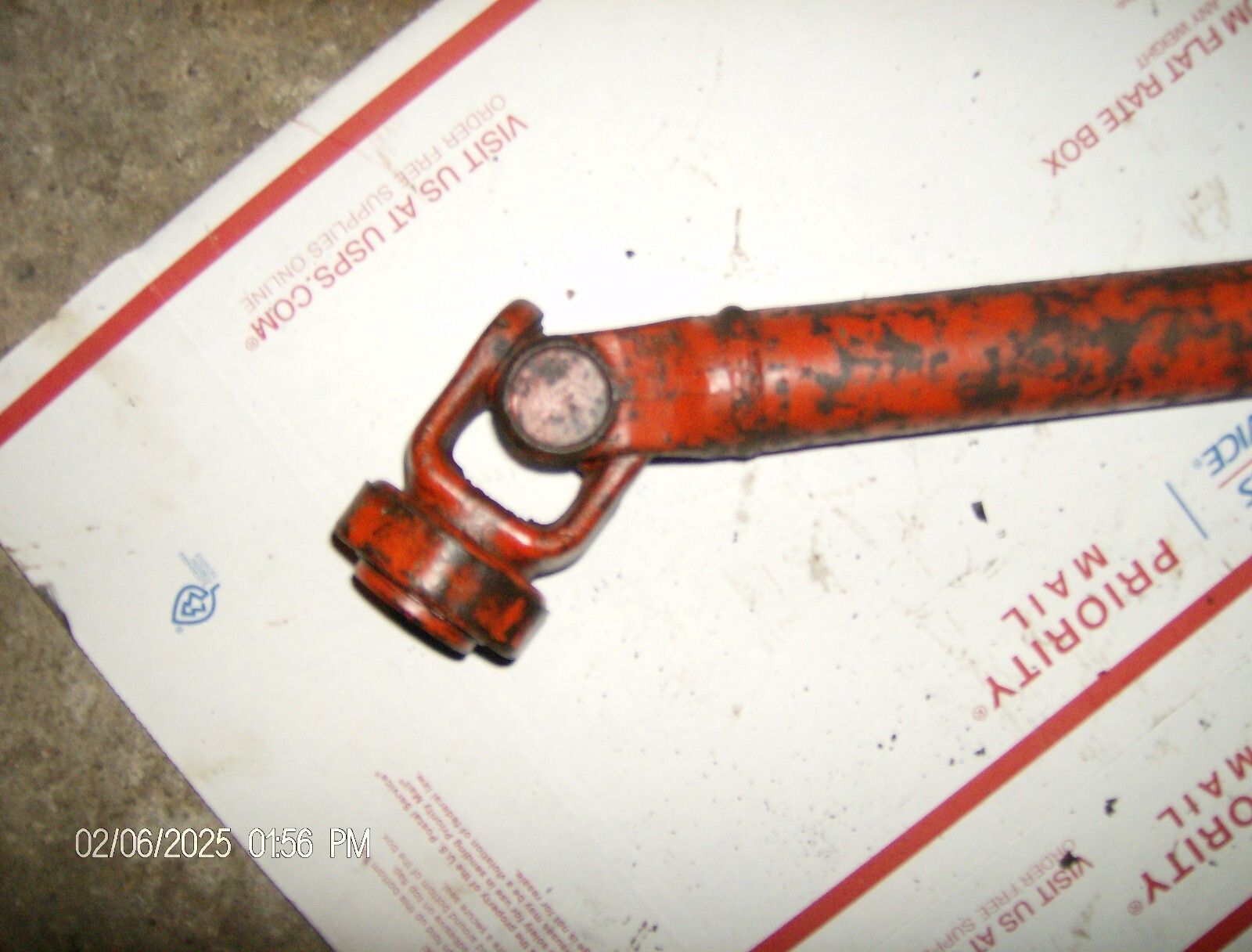 gravely PTO front mount drive shaft for 400 ser. 13 spline stub shaft ...