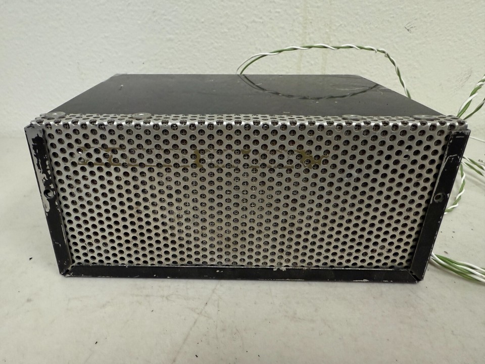 Vintage ham Radio Rectangular SPEAKER Works Good Needs Good Cleaning As ...