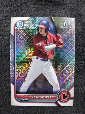 2022 1st Bowman Chrome Jose Pastrano Mojo BCP-21 | GUARDIANS Stock Pic ...