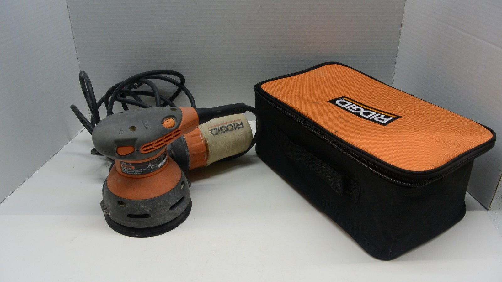 Ridgid 5” Orbit Sander Model R2600 | eBay