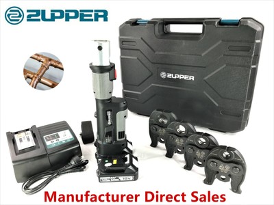 Zupper Plumbing Press Tool Kit For Copper, PZ-1930, Bpress Viega ...