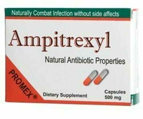 2 Boxes Promex Ampitrexyl Capsules 500 MG 30 Ct for sale online | eBay
