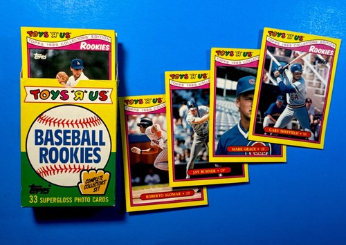1989 Topps Toys R Us Baseball Rookies set- NrMT Condition | eBay