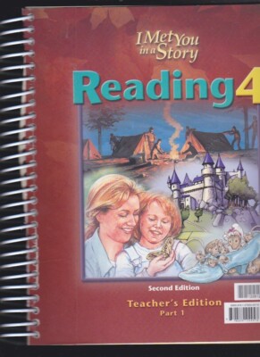 BJU PRESS Reading 4 for Christian Schools 2nd Ed. TEACHER'S Edition ...