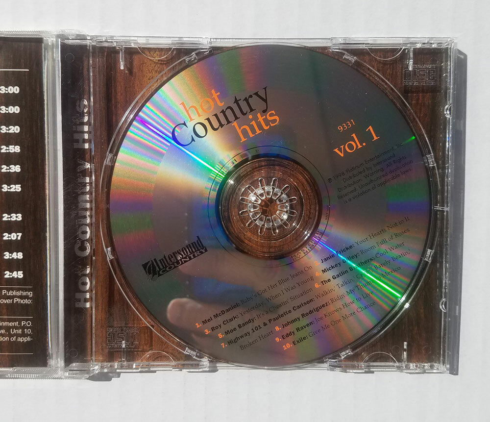Hot Country Hits Vol.1 CD - Various Artists - Intersound Country | eBay