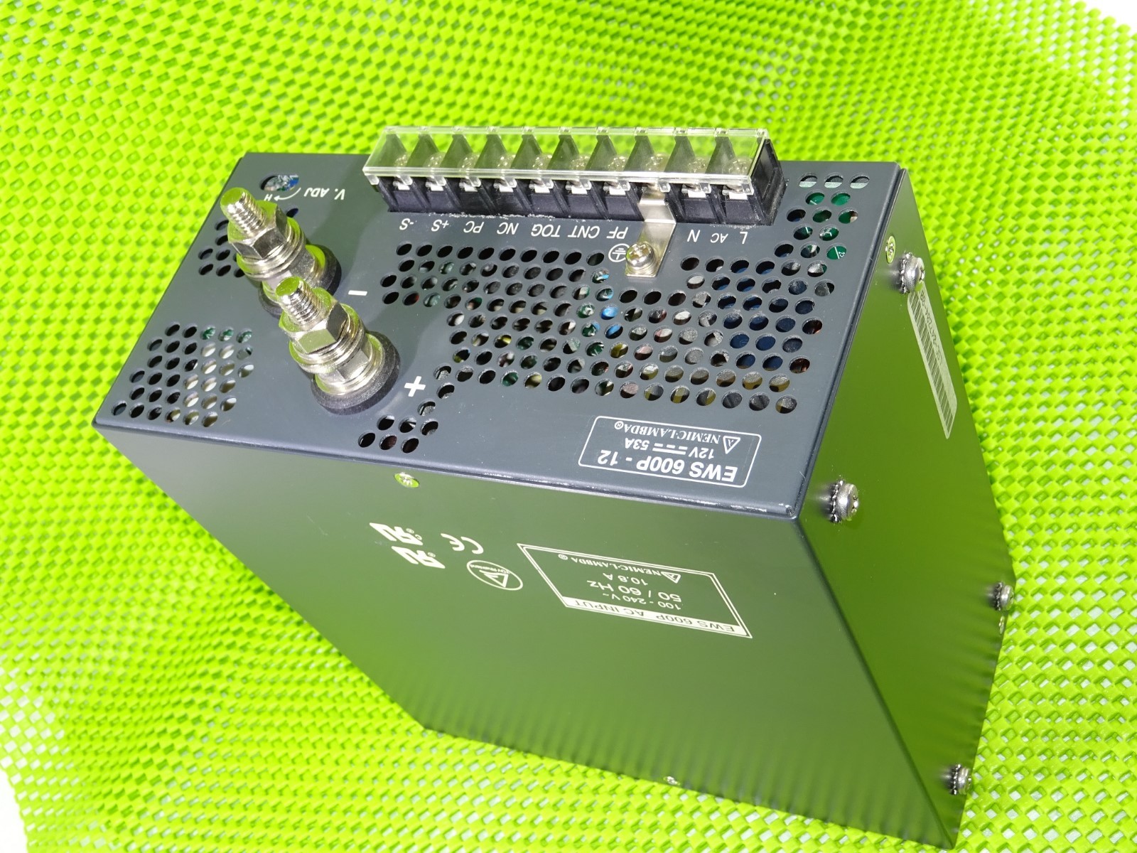 NEMIC-LAMBDA EWS 600P-12 _ power supply 12V/53A _ very nice _ invoice ...