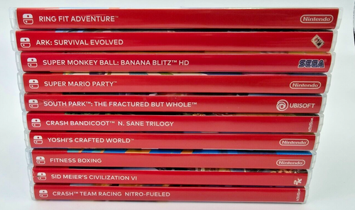 10 Nintendo Switch Game Cases Only - No Games Included | eBay