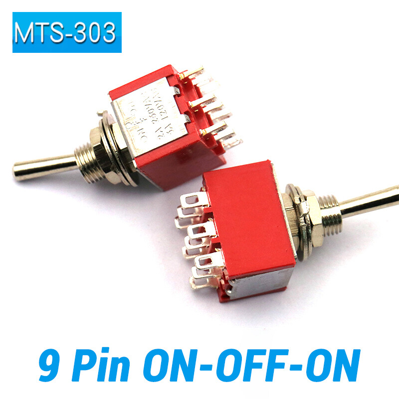 NEW Mini Toggle Switch ON-ON/ON-OFF-ON/ON-NC Solder Lug Premium 3/6/9 ...