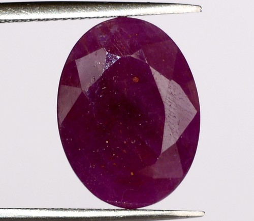 6.09 Cts Certified Natural Ruby Oval Cut 15x11 mm Unheated Red Loose ...