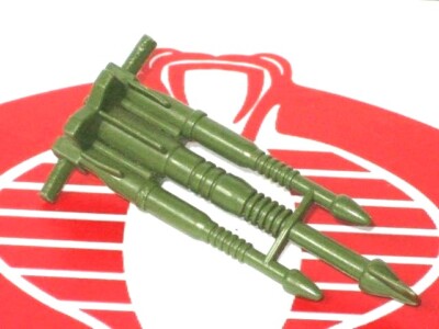 GI Joe Vehicle Battlefield ROBOT Tri Blaster Gun Cannon 1989 Original ...