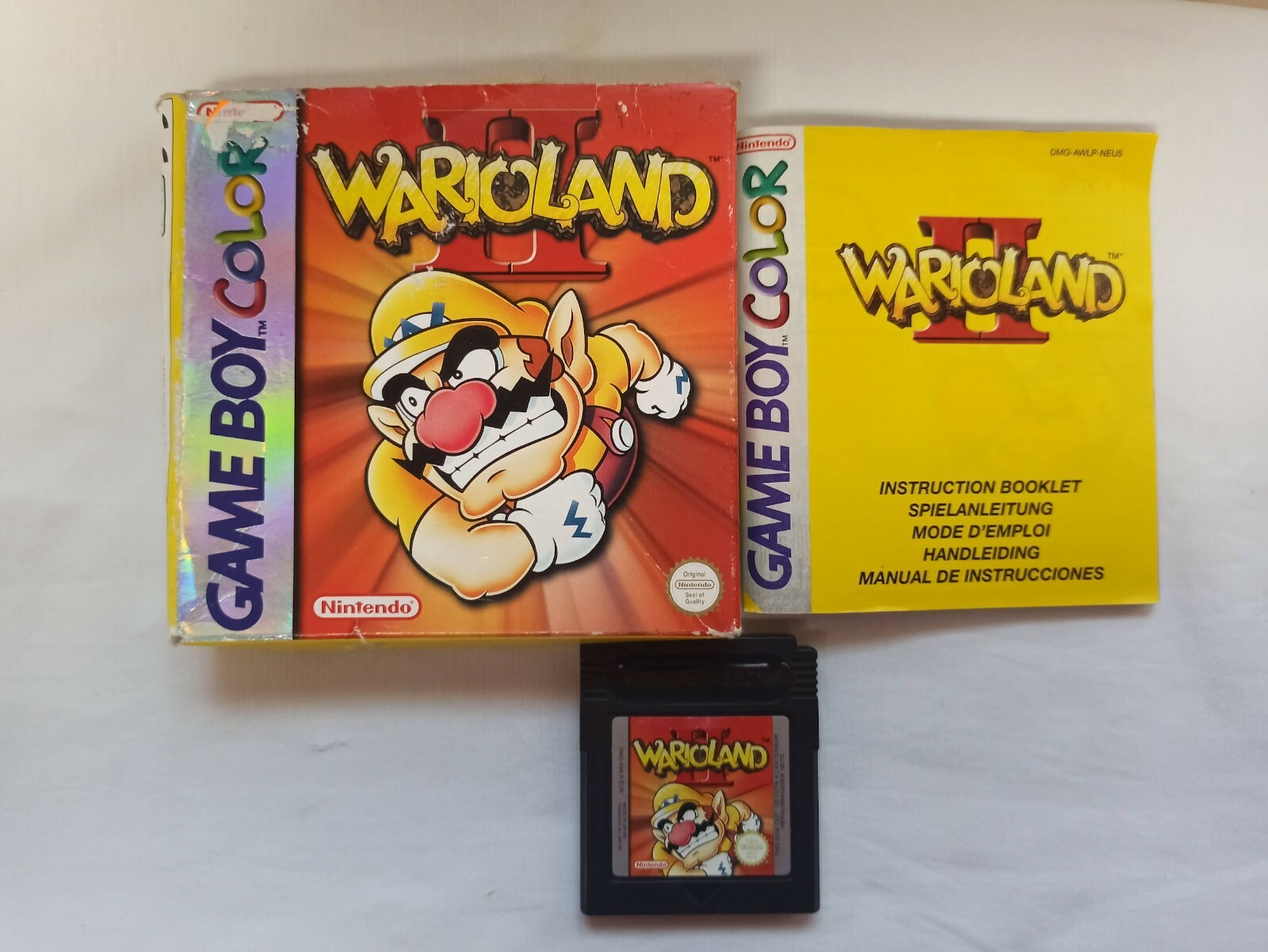 Wario Land II Game Boy Color - Juegos Retro Database