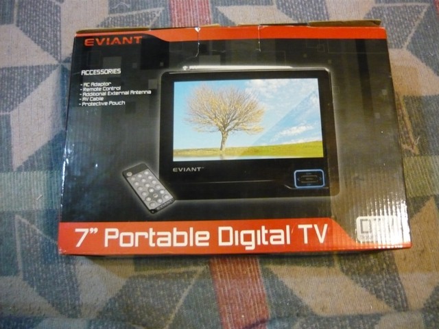 Eviant T7 7-inch Portable Digital Television for sale online | eBay