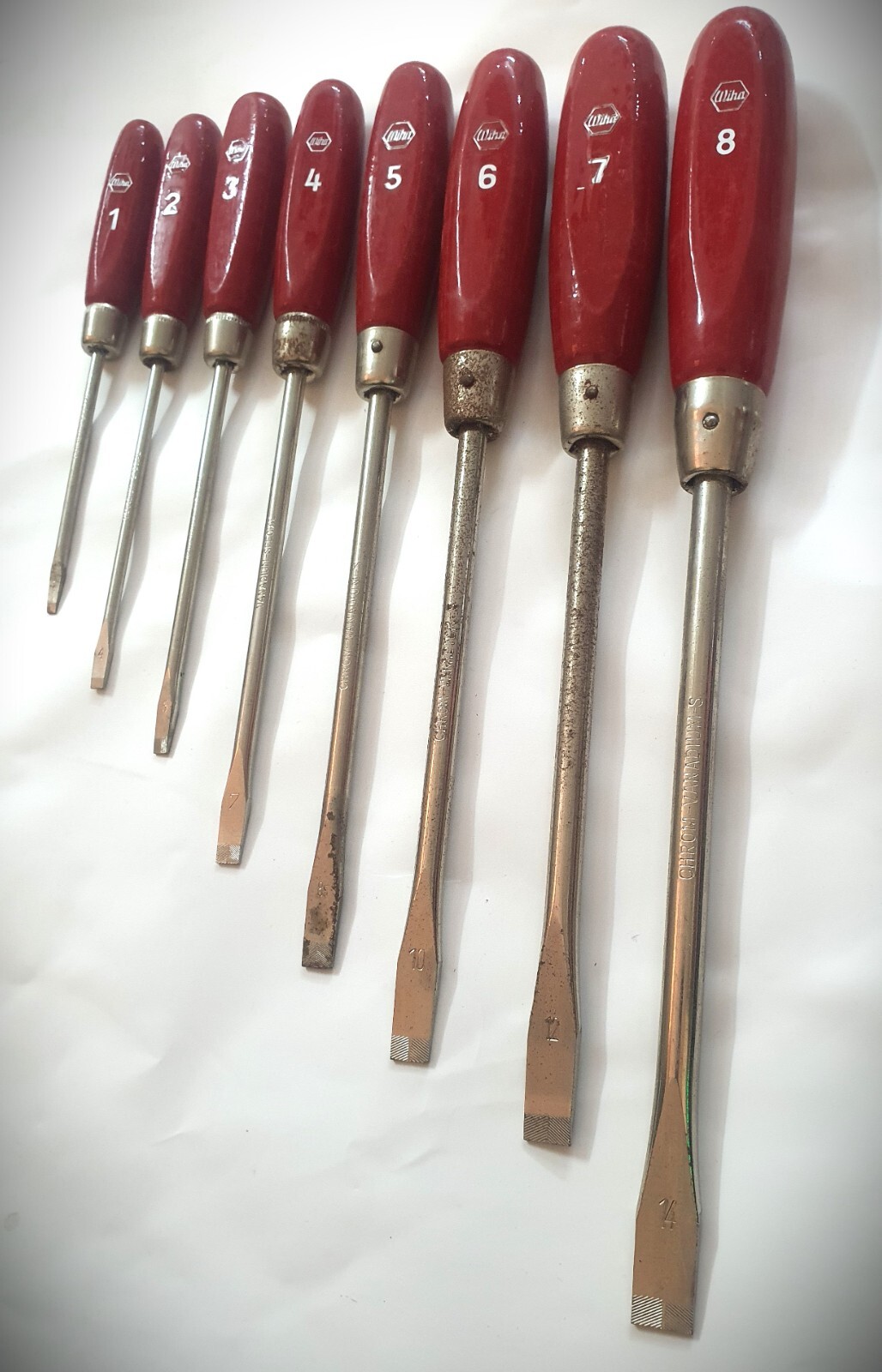 Vintage Rare NOS Wiha gunsmith screwdriver set of 8 multi sizes pcs ...