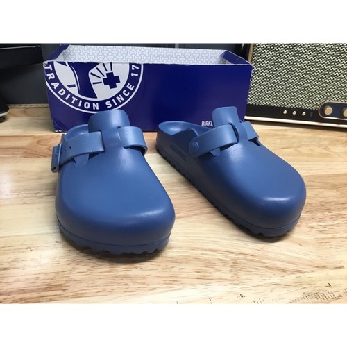 Birkenstock Unisex Clog Boston EVA Navy - New With Box- Free Shipping ...
